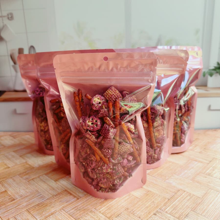 Ube Furikake Chex Mix - The Chocolate Dozen LLC