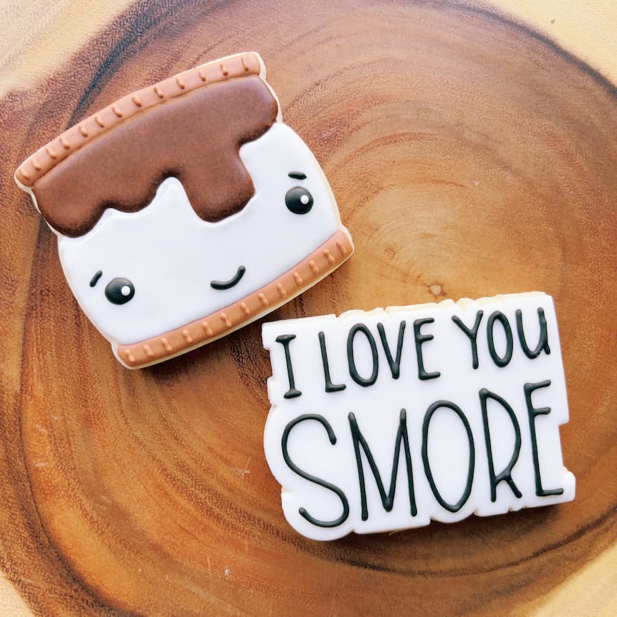 I Love You Cookies